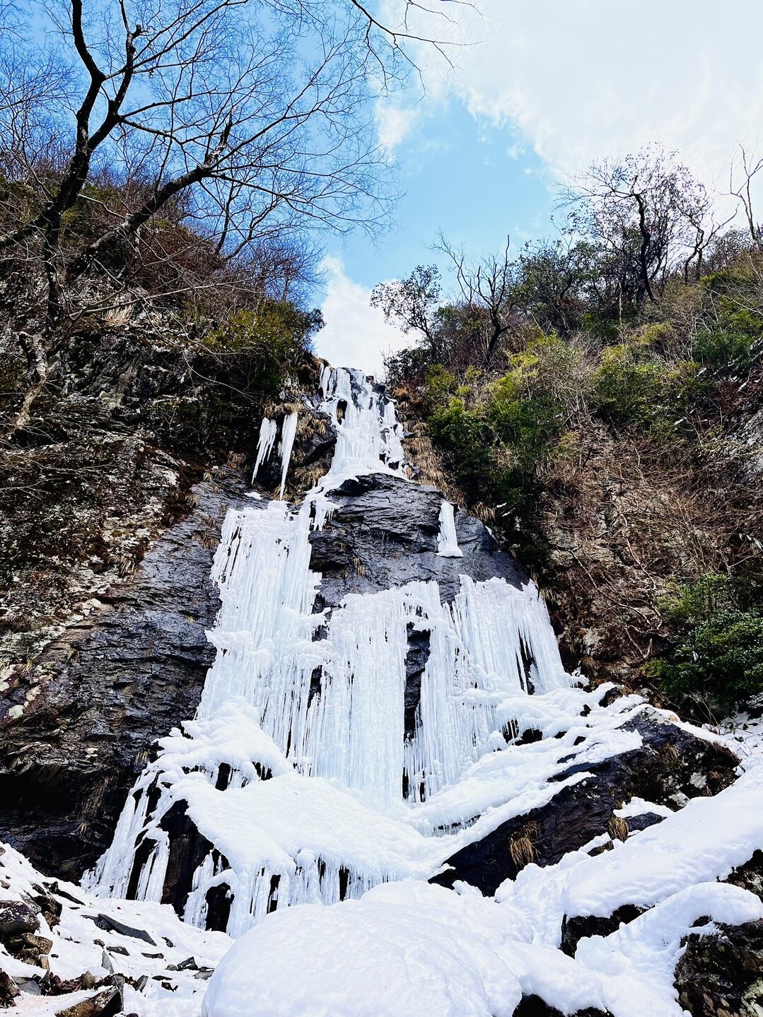 英彦山 四王寺の滝 R5.2.1 / Kuranosukeさんの英彦山の活動データ | YAMAP / ヤマップ
