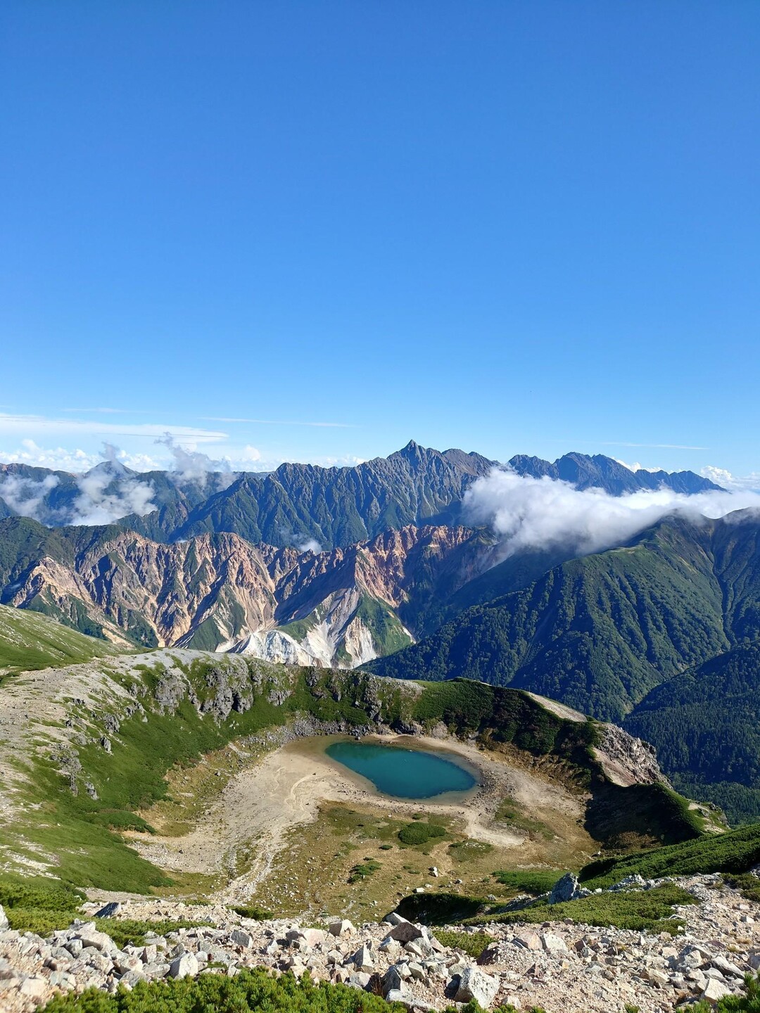 ウルトラ裏銀座4,5日目（水晶岳・ワリモ岳・鷲羽岳） / ARUさんの水晶岳・薬師岳・黒部五郎岳の活動日記 | YAMAP / ヤマップ
