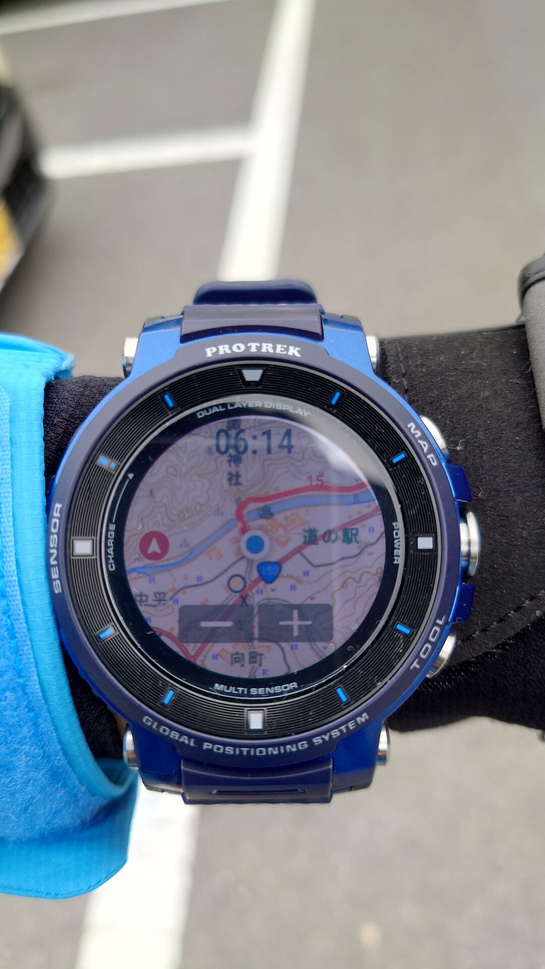 PROTREK SMART WSD-F3... / あらごんさんのモーメント | YAMAP / ヤマップ