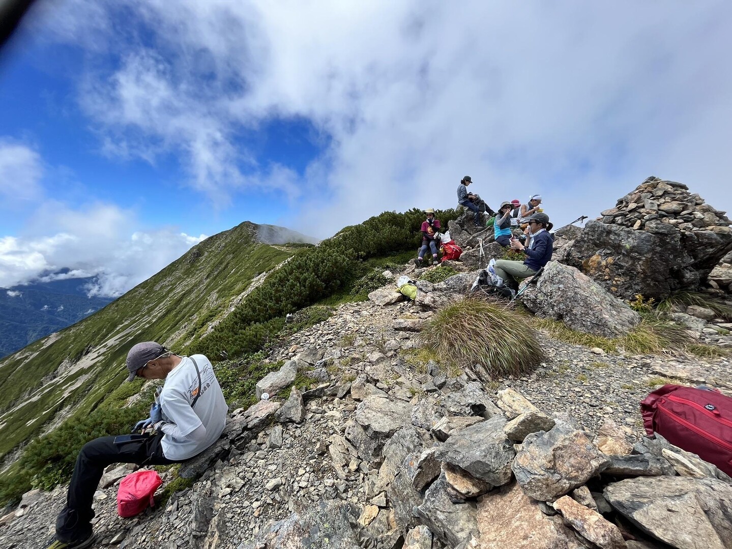 聖岳-2023-09-08〜10 / Ma-buさんの聖岳・大沢岳・光岳の活動データ | YAMAP / ヤマップ