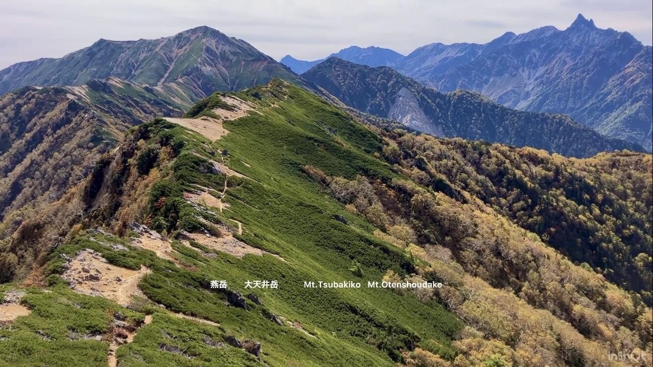 燕岳 2023.10.3 燕岳ー大天井... / hiro さんのモーメント | YAMAP / ヤマップ