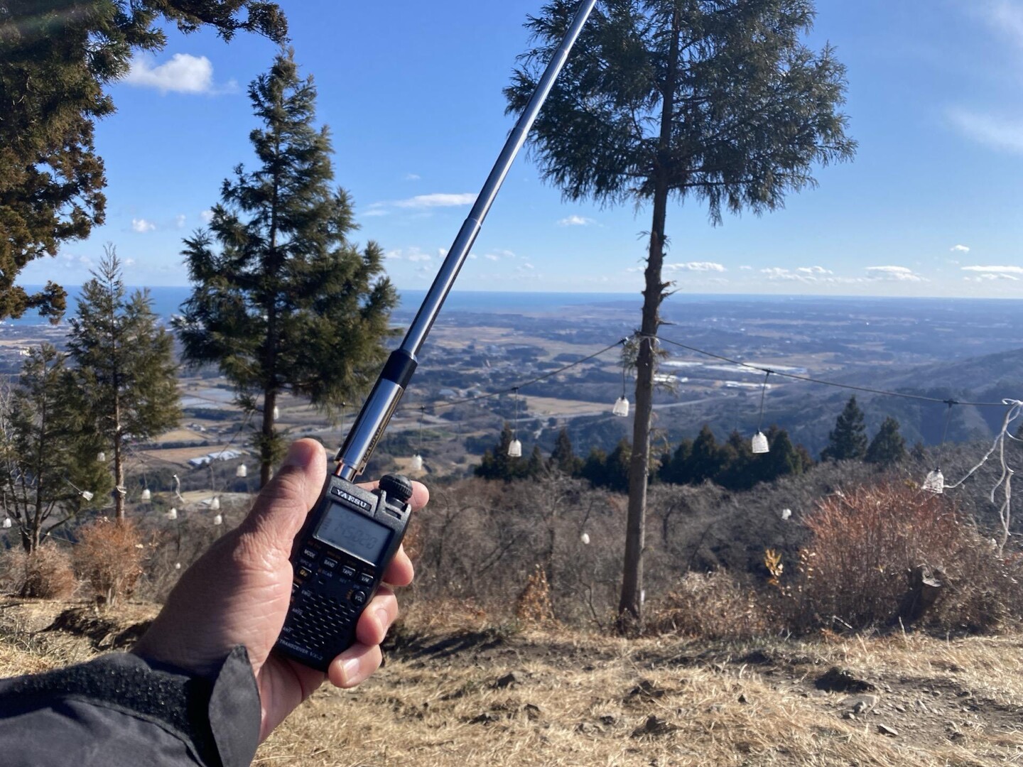 みちのく潮風トレイル 駒ヶ嶺〜鹿狼山 JA/FS-166〜新地駅 / HAM Radio Trails / JR7CVGさんのみちのく潮風 ...