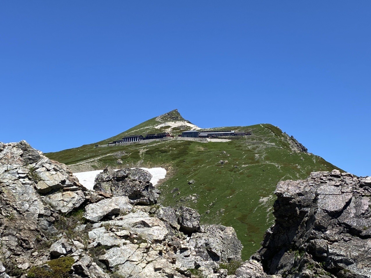 1日目猿倉から大雪渓、白馬鑓ケ岳、杓子岳 / yuuさんの白馬岳・小蓮華山の活動データ | YAMAP / ヤマップ