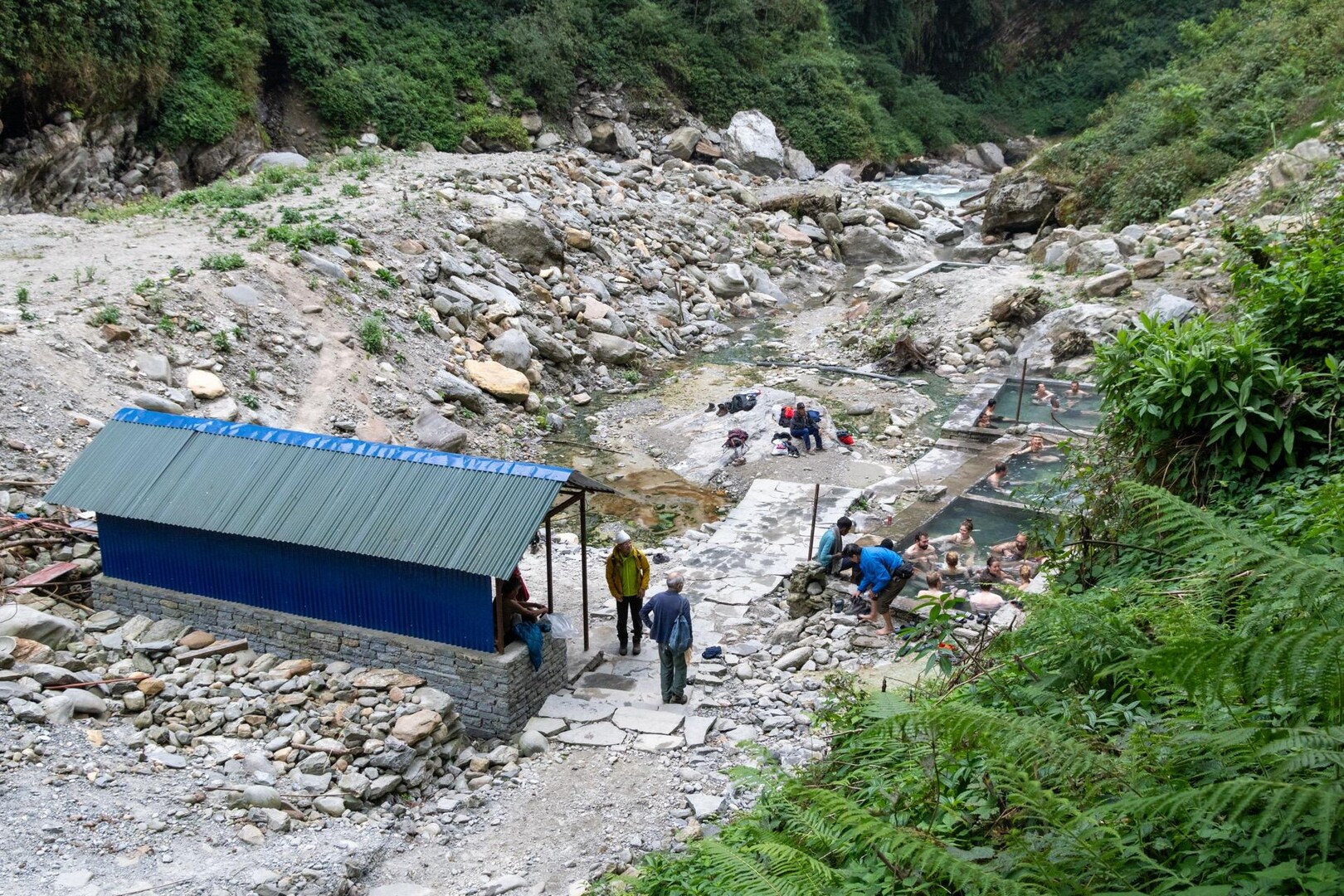 アンナプルナ トレッキング Day11♨️ / llm.llさんのアンナプルナ サンクチュアリ トレックの活動日記 | YAMAP / ヤマップ