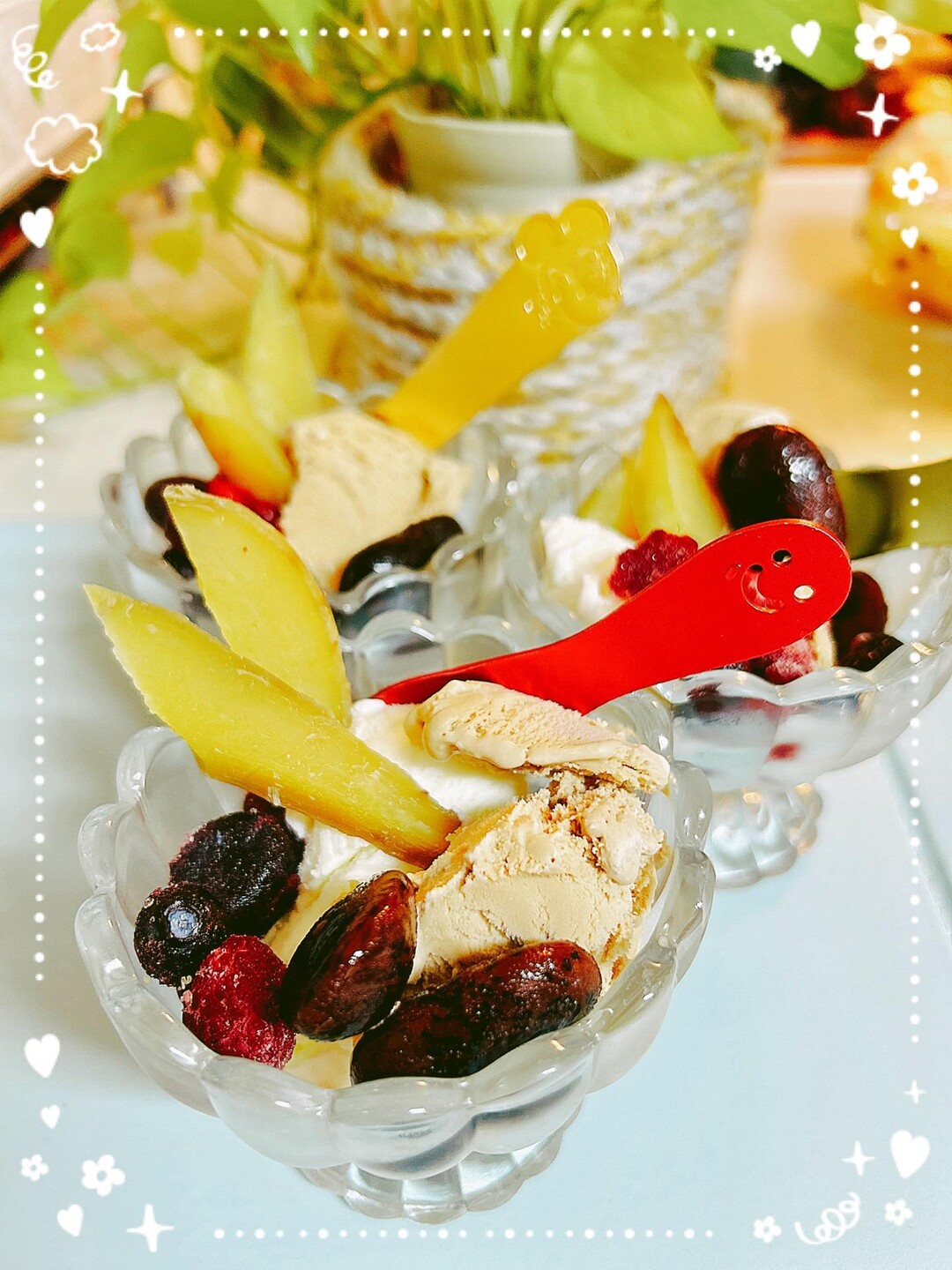 よくばりデザート💕完成で〜すぅ😘 ... / minirollさんのモーメント | YAMAP / ヤマップ