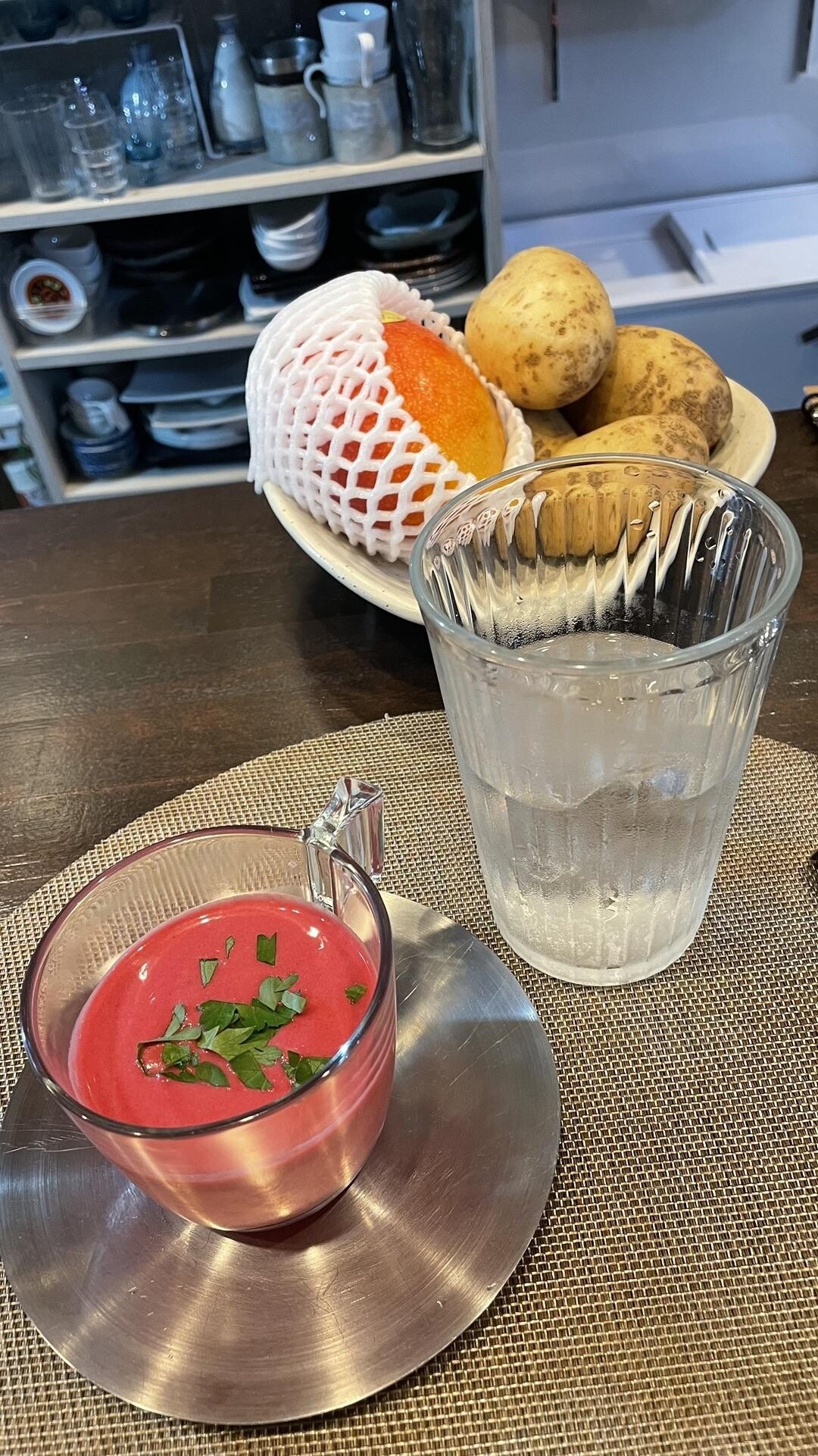 ビーツの冷製スープおいしい！ / mai.さんのモーメント | YAMAP / ヤマップ