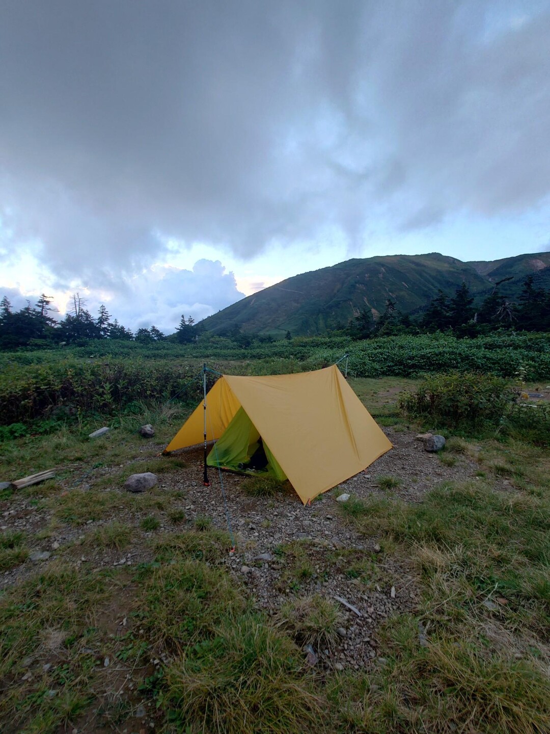 白山・南竜ヶ馬場 野営-2023-09-05 / Okaさんの白山・別山・銚子ヶ峰の活動日記 | YAMAP / ヤマップ
