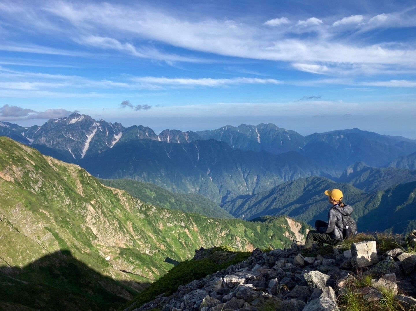 鹿島槍ヶ岳⛰爺ヶ岳⛰～初小屋泊デビュー ️～ / Nmamaさんの鹿島槍ヶ岳・五竜岳（五龍岳）・唐松岳の活動データ | YAMAP / ヤマップ