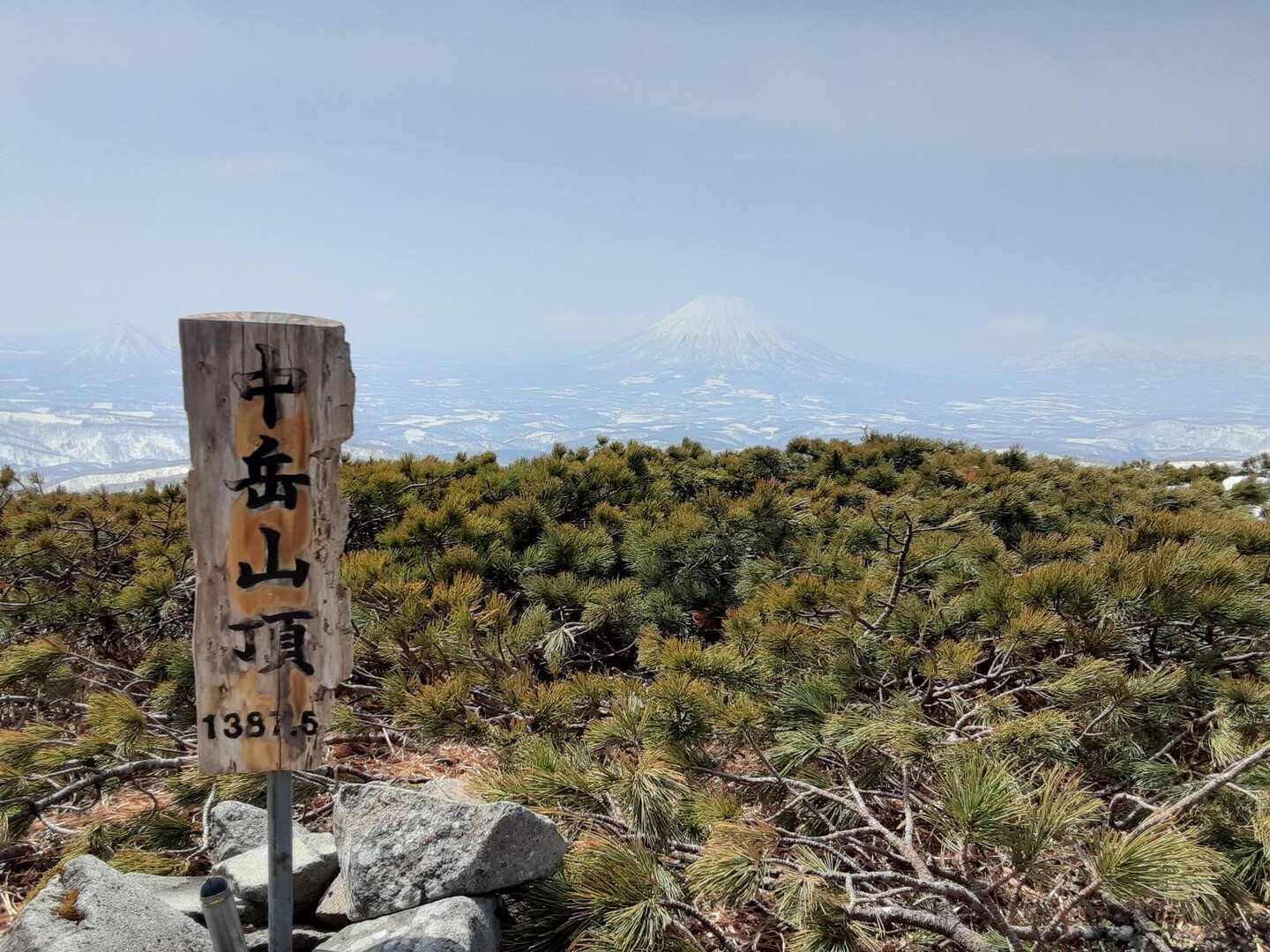 喜茂別岳～並河岳～中岳-2024-04-13 / tana-botaさんの無意根山の活動データ | YAMAP / ヤマップ