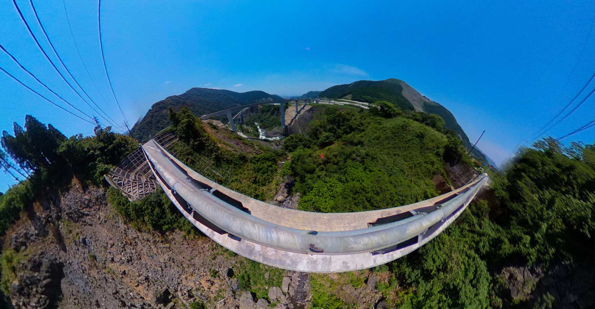 新阿蘇大橋眺望・・開通直後 https... / sin358さんのモーメント | YAMAP / ヤマップ