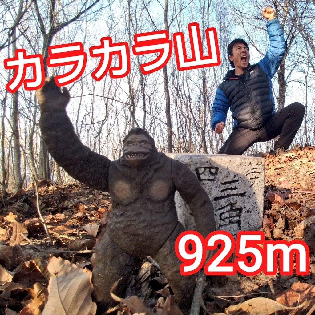 2022/01/29 カラカラ山 / 上州マタギレスラーFUMAさんの御荷鉾山・オドケ山・桐ノ城山の活動データ | YAMAP / ヤマップ