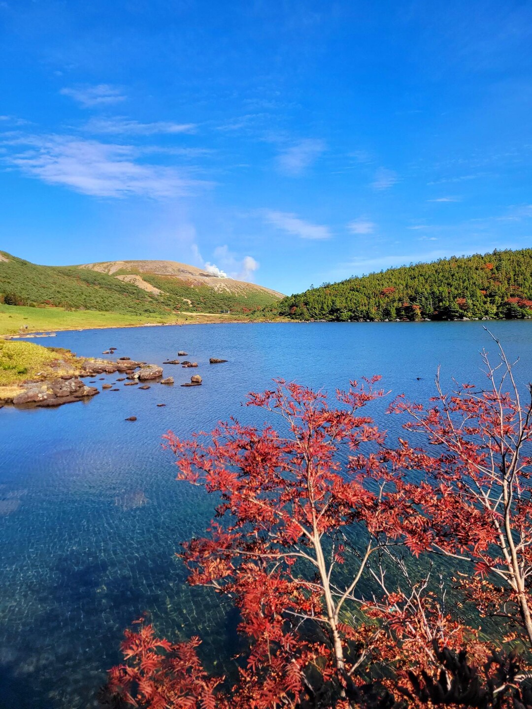 鎌沼から眺める一切経山 / BOSSの山登りさんの吾妻山・一切経山の活動データ | YAMAP / ヤマップ