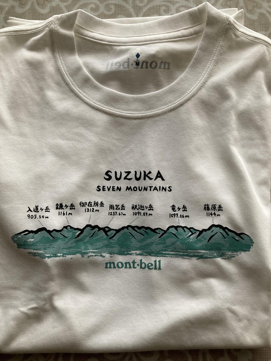 ご当地 mont-bell Tシャツ 次... / sakaさんのモーメント | YAMAP / ヤマップ