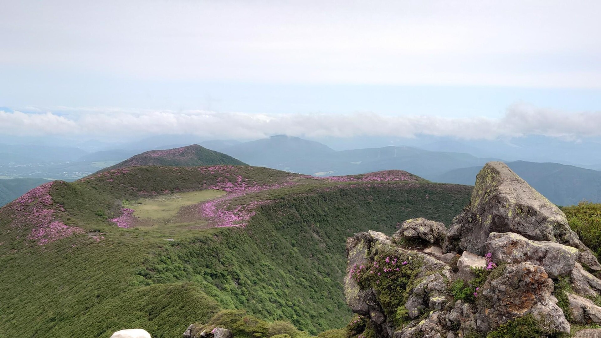 沓掛山・久住山・中岳・平治岳・北大船山・大船山 / keyさんの九重山（久住山）・大船山・星生山の活動データ | YAMAP / ヤマップ