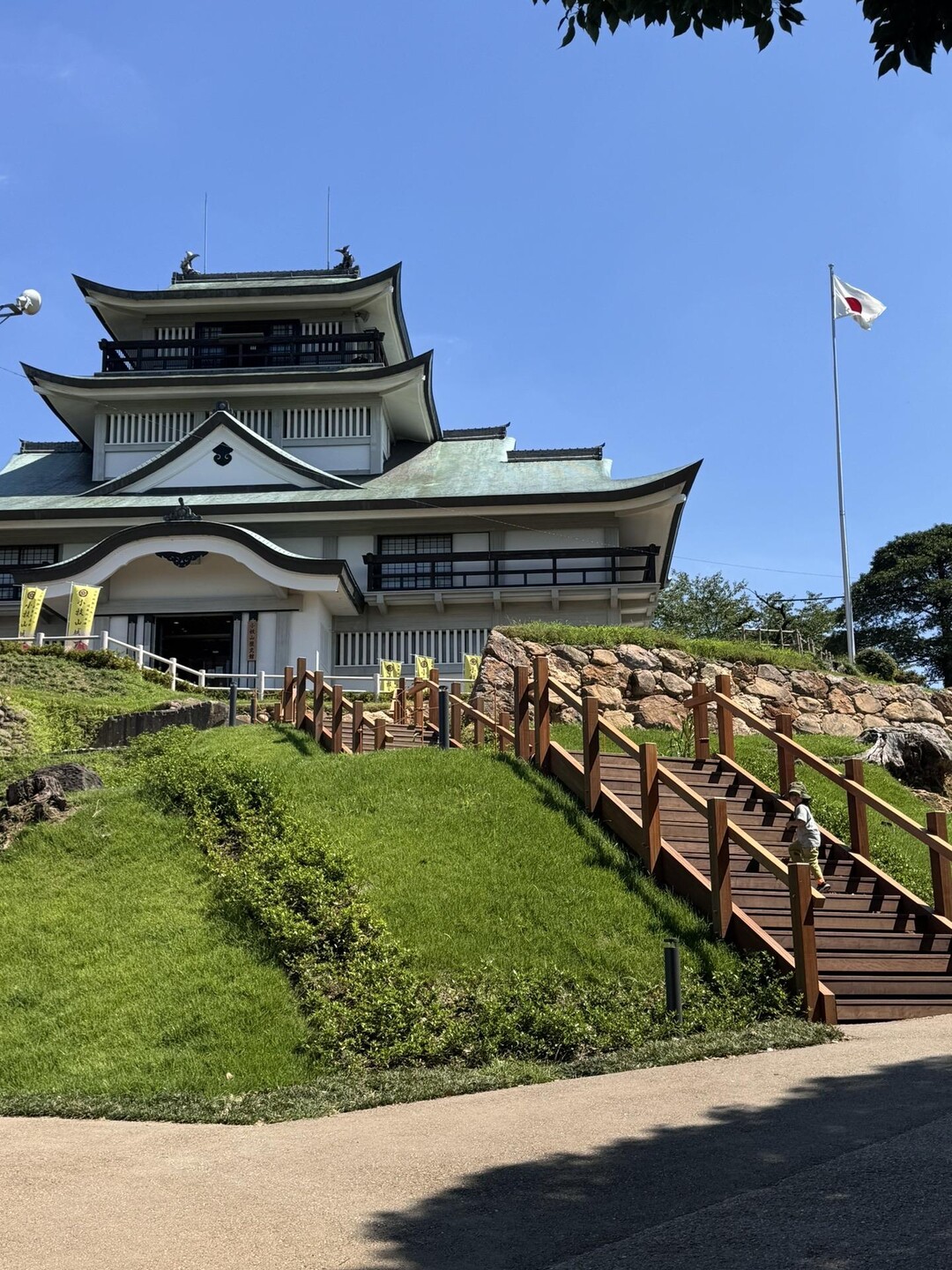 孫、4歳お山デビュー⁇ 小牧山 / こーじぃじぃさんの小牧山の活動日記 | YAMAP / ヤマップ