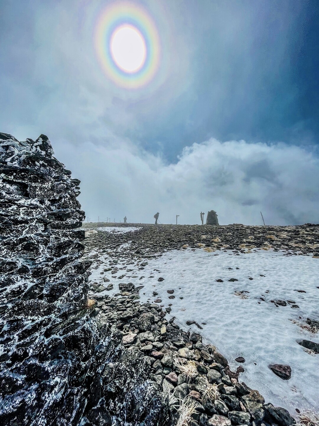 残雪の硫黄岳。 桜平P中から夏沢峠ルート... / たつさんのモーメント | YAMAP / ヤマップ