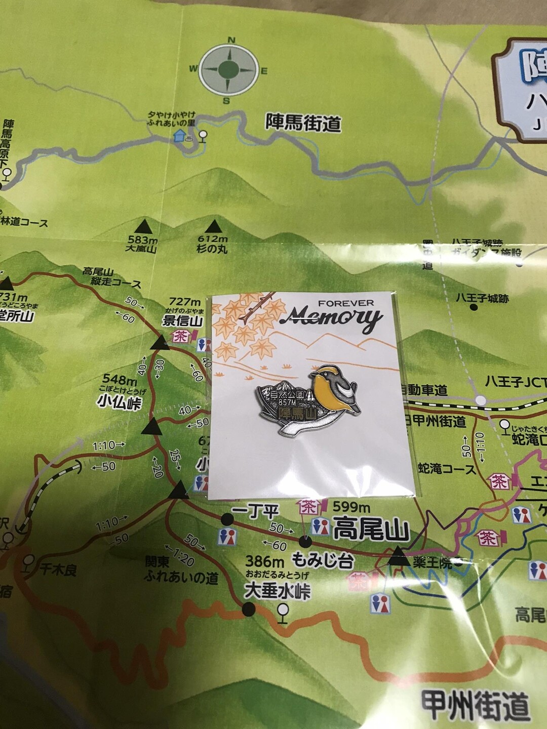 可愛いバッチをゲット😊 / tom128さんのモーメント | YAMAP / ヤマップ