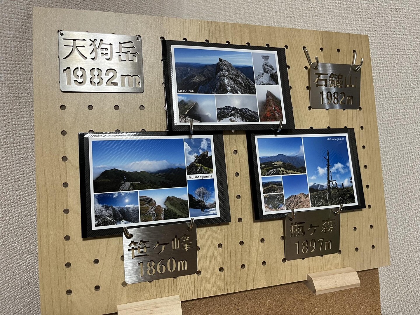 先日買ったミニプレートを飾ってみました / hideさんのモーメント | YAMAP / ヤマップ