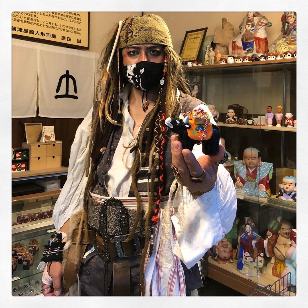 福津市津屋崎千軒にある【モマ笛】で有名な... / 【町興し仮装者】Captain Jack Sparrowさんのモーメント | YAMAP / ヤマップ