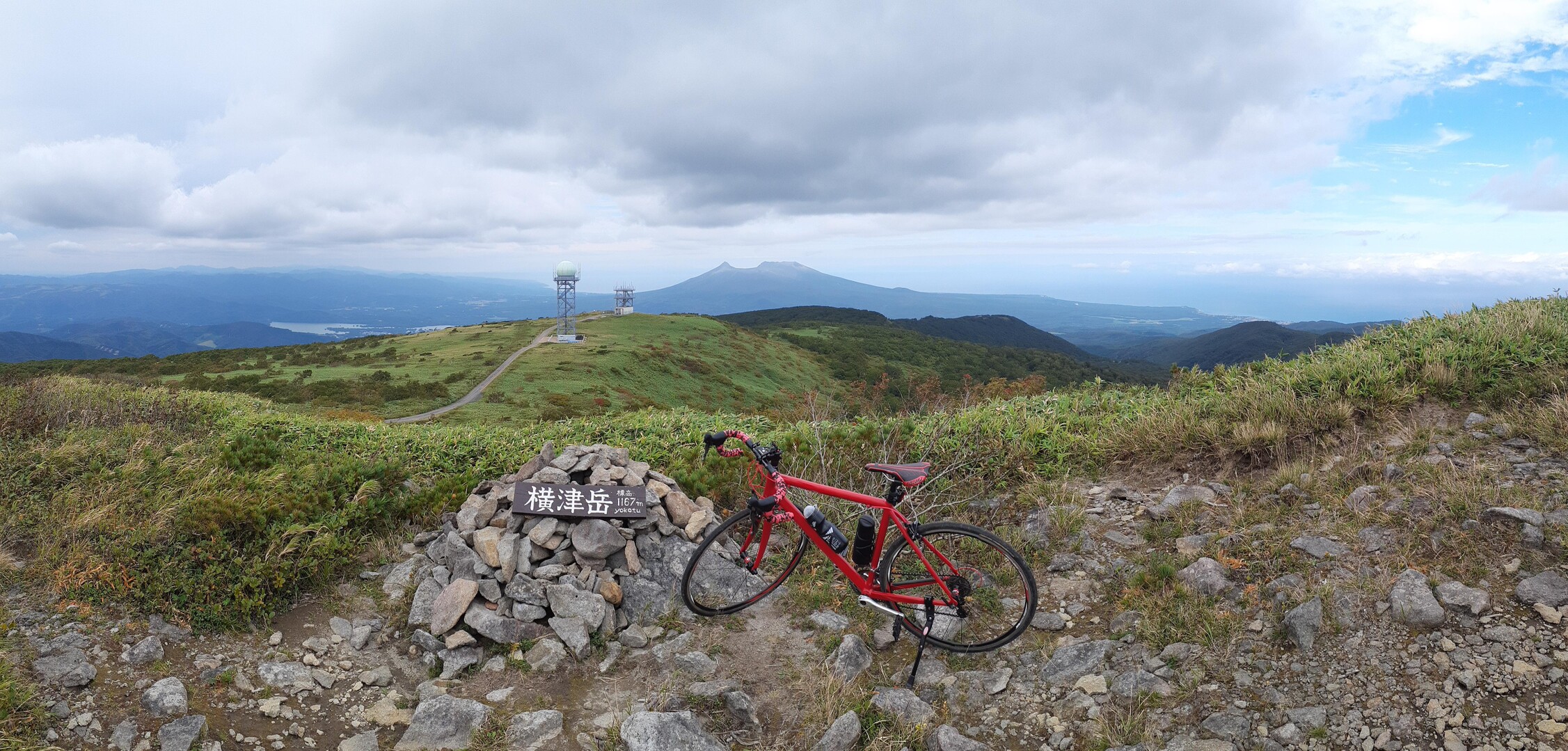 横津岳ヒルクライム＆袴腰岳・烏帽子岳（走行距離56．6km） / チータ先生さんの横津岳・袴腰岳（袴腰山）の活動データ | YAMAP / ヤマップ