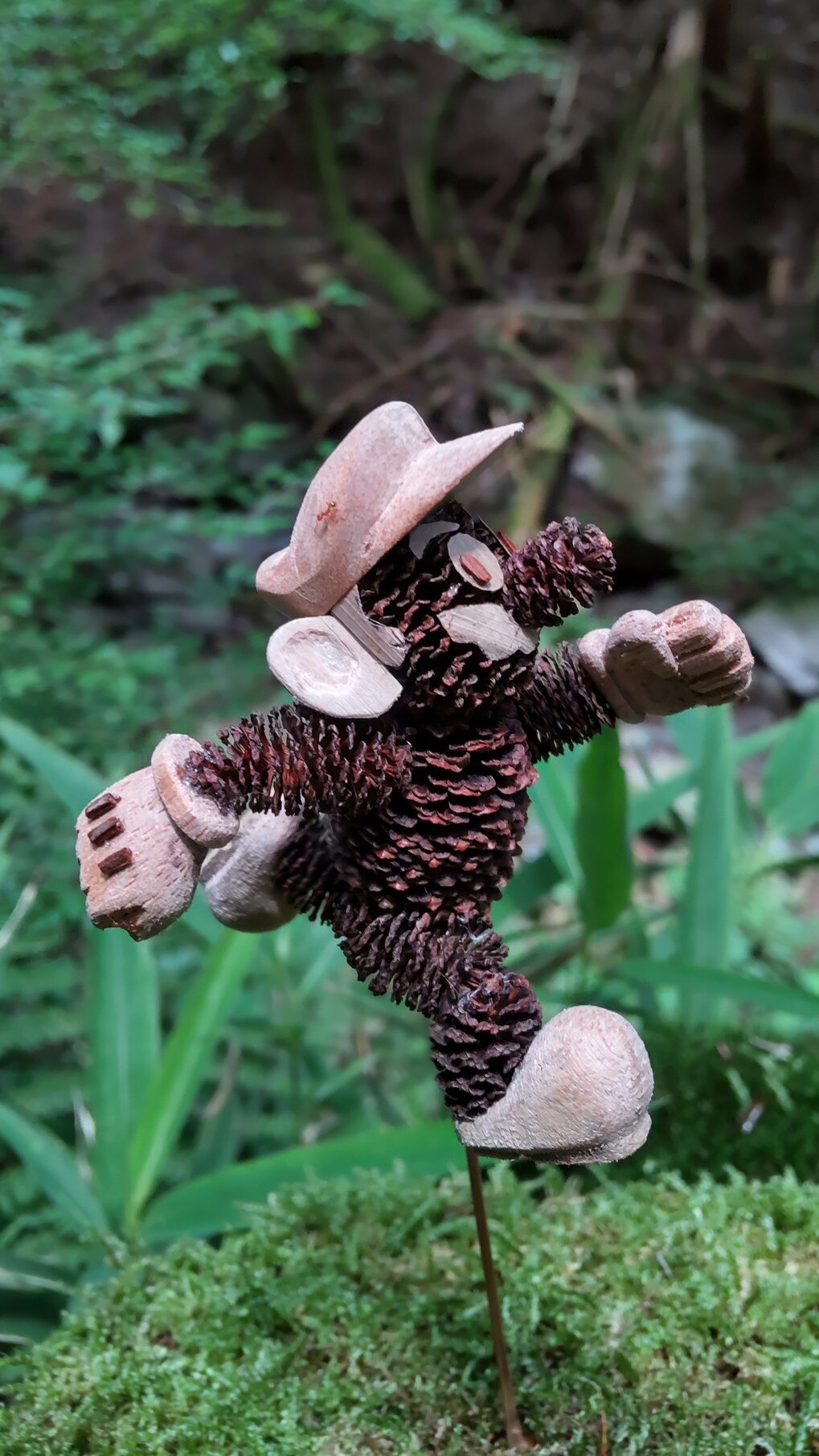 🍁谷のボックリアート / 釣オヤジsさんの金剛山・二上山・大和葛城山の活動データ | YAMAP / ヤマップ