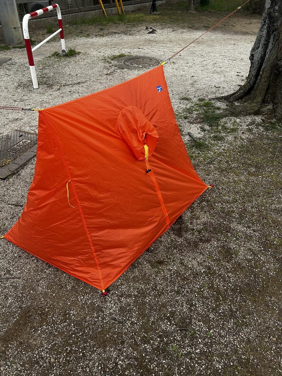 ピコシェルターを試し張り 先日雨の筑波... / Taro&Kenさんのモーメント | YAMAP / ヤマップ