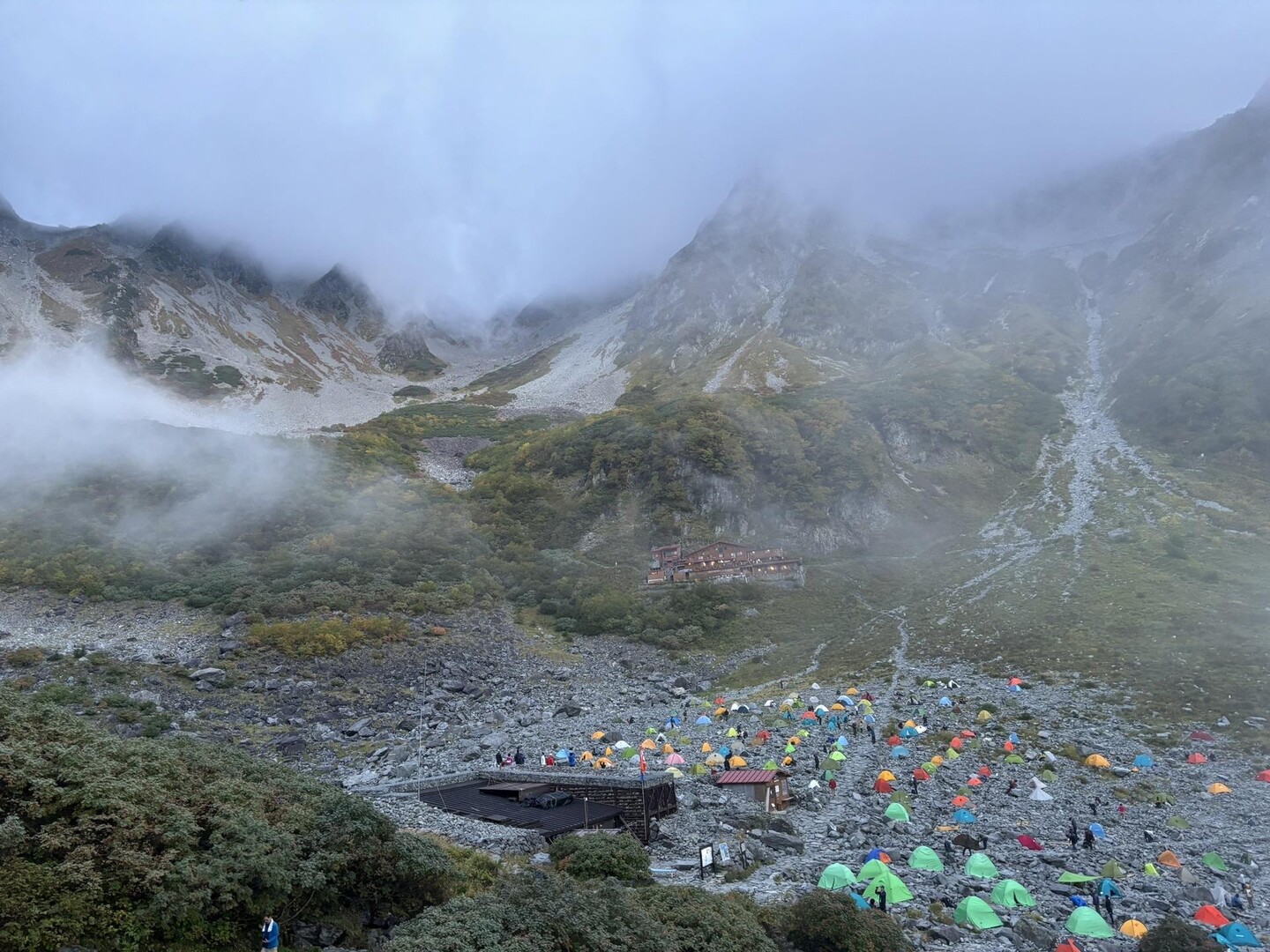 涸沢カール / mayuさんの槍ヶ岳・穂高岳・上高地の活動データ | YAMAP / ヤマップ