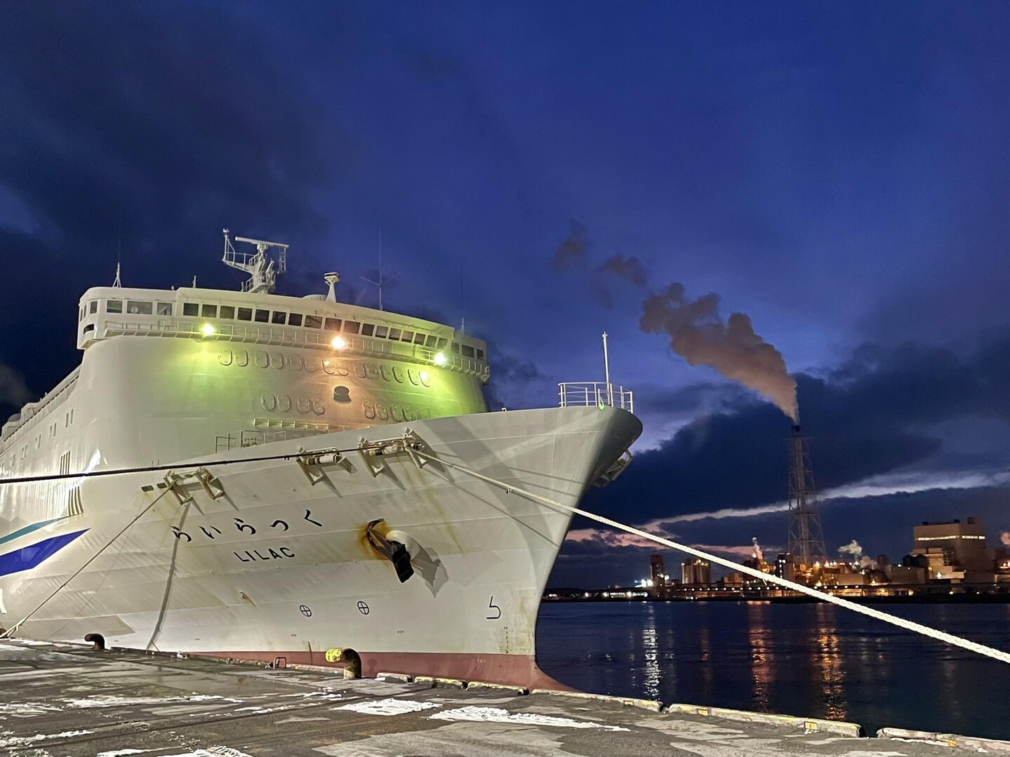 苫小牧東港⚓️におります。 これから秋田... / TETSUさんのモーメント | YAMAP / ヤマップ