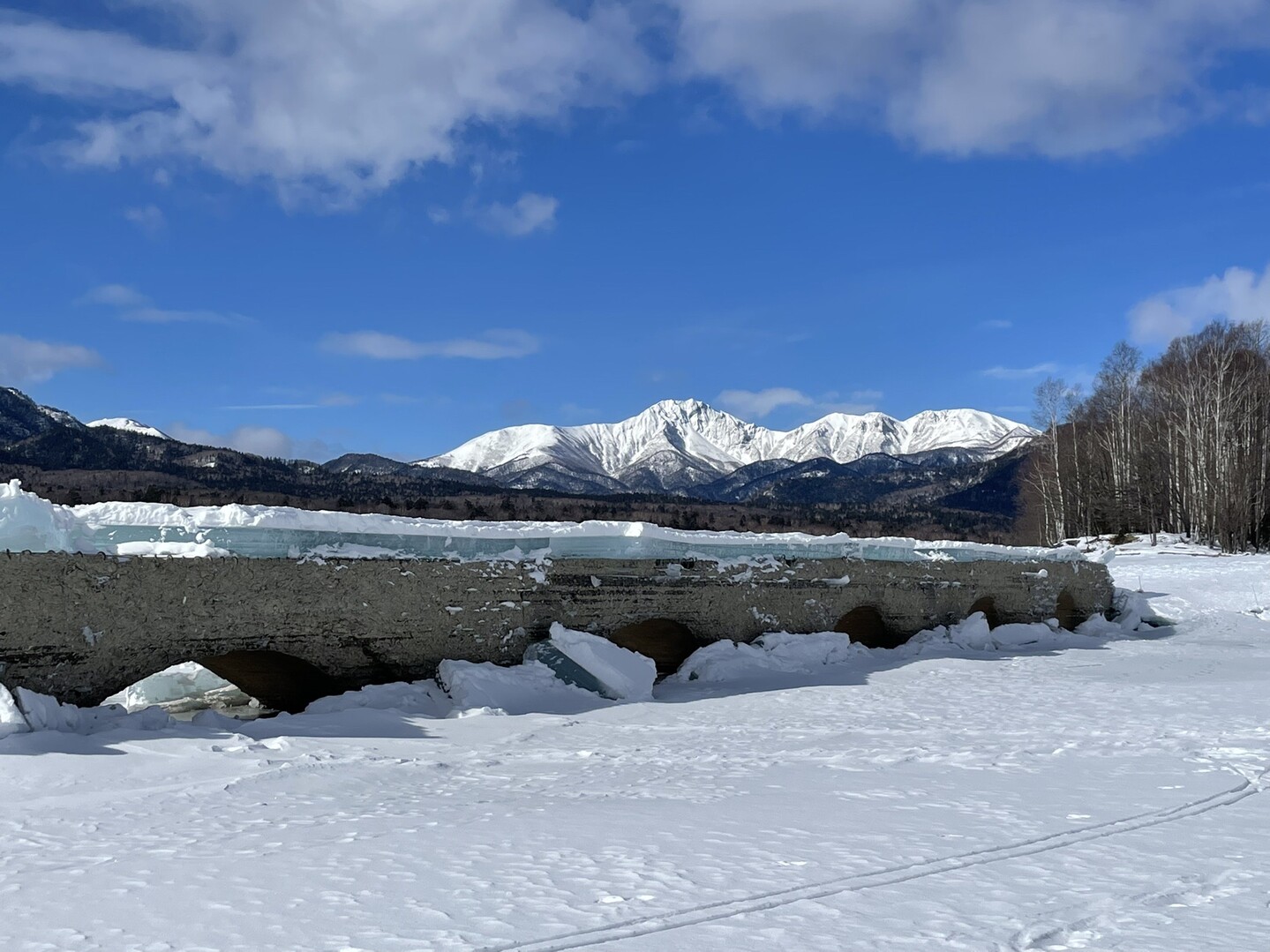 タウシュベツ川橋梁 / mameさんのタウシュベツ川橋梁の活動データ | YAMAP / ヤマップ