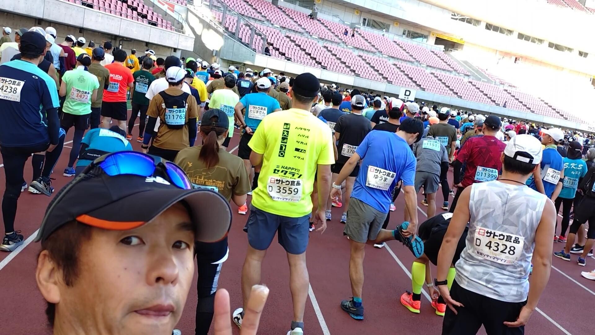 Cityマラソン終〜了〜🏁 ネットタイ... / とぴしん🅿さんのモーメント | YAMAP / ヤマップ