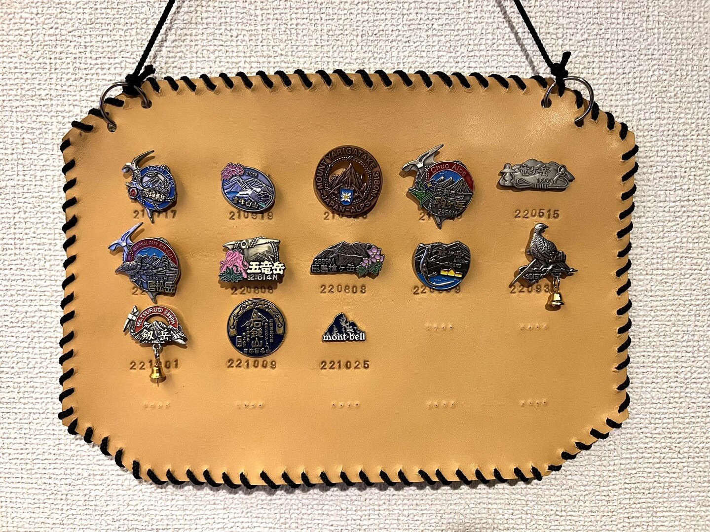 暇だったので山バッジタペストリーを自作 / shoさんのモーメント | YAMAP / ヤマップ