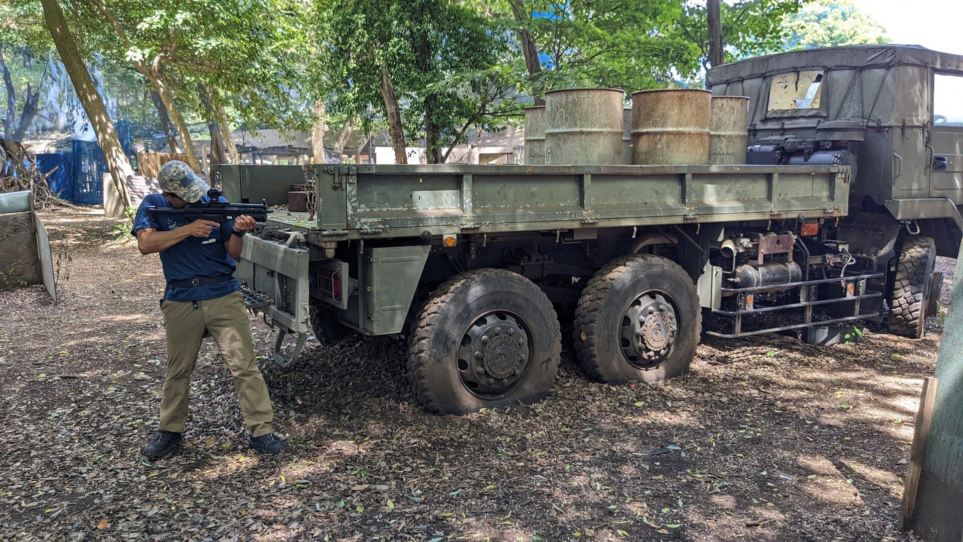 サバゲーへ！ 暑さと、スズメ蜂の恐怖と、... / マルさんのモーメント | YAMAP / ヤマップ