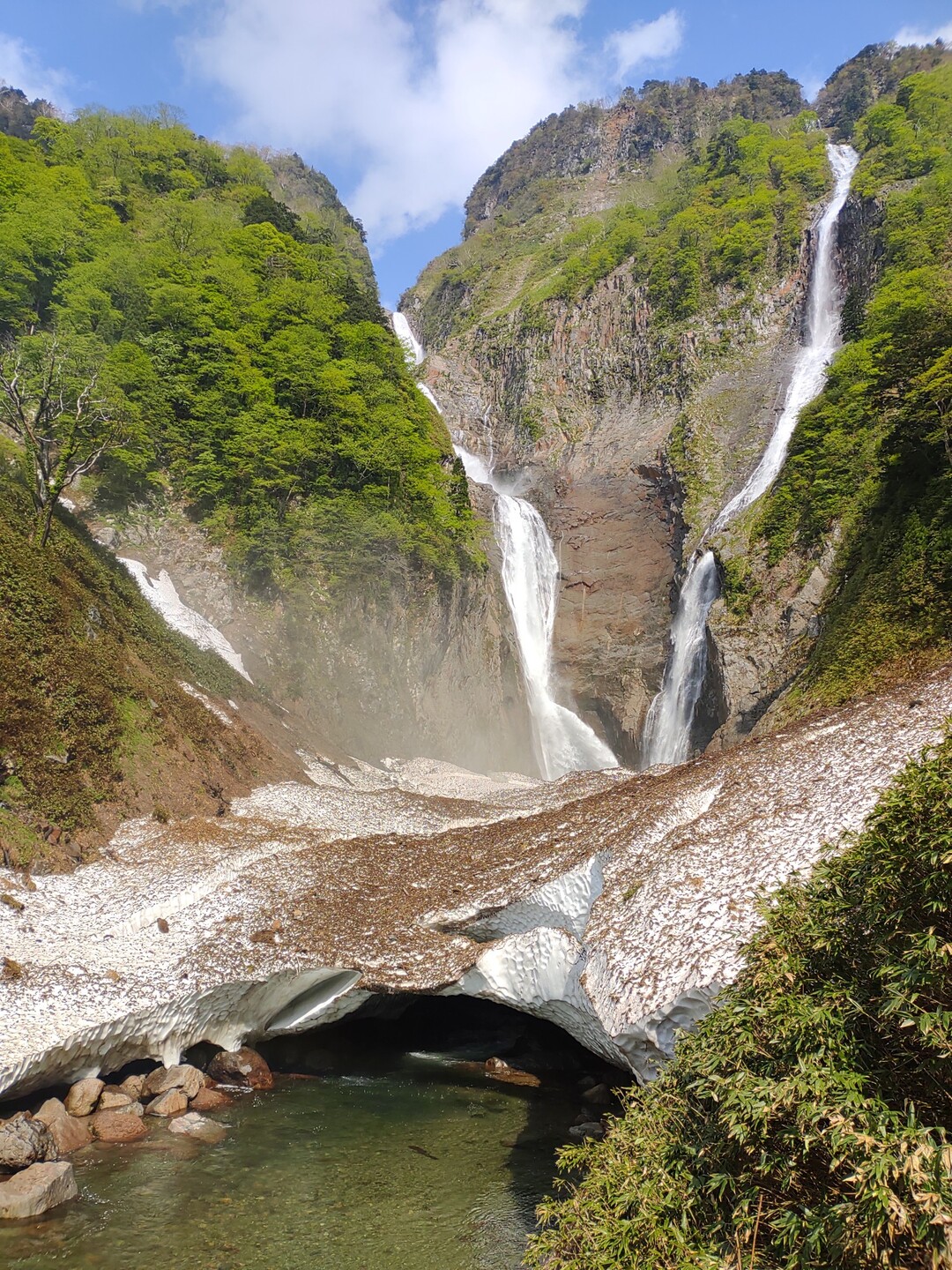 落差350m‼️称名滝 / さとしさんの立山・雄山・浄土山の活動データ | YAMAP / ヤマップ