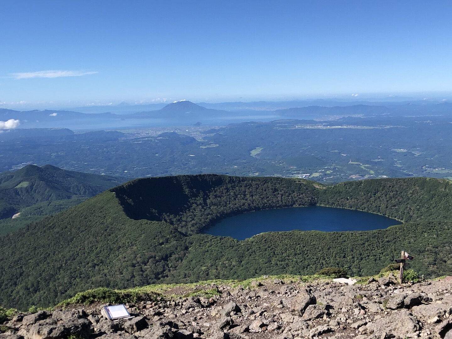 韓国岳(霧島山)-2020-8-29 / kaz@Tak2さんの霧島山・韓国岳・高千穂峰・夷守岳・烏帽子岳の活動データ | YAMAP / ヤマップ