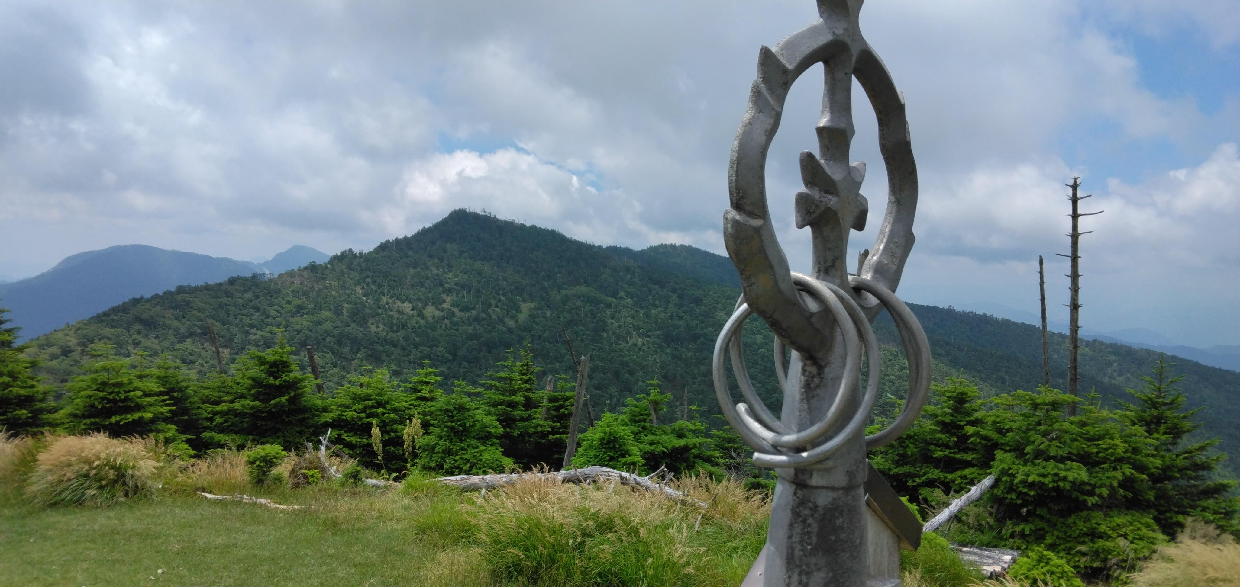 トンネル西口から弥山・八経ヶ岳 / RIKOさんの八経ヶ岳の活動データ | YAMAP / ヤマップ