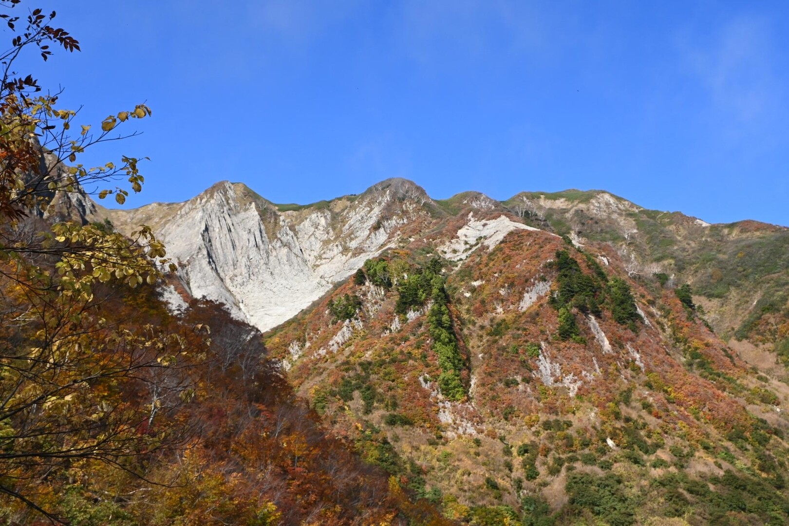 雨飾山の紅葉 / おやつカンパニーLimitedさんの雨飾山・大渚山・天狗原山・戸倉山の活動データ | YAMAP / ヤマップ