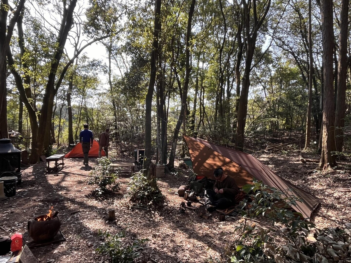 従兄弟の山で楽しい外遊び。 彼が友人と前... / hirajunさんのモーメント | YAMAP / ヤマップ