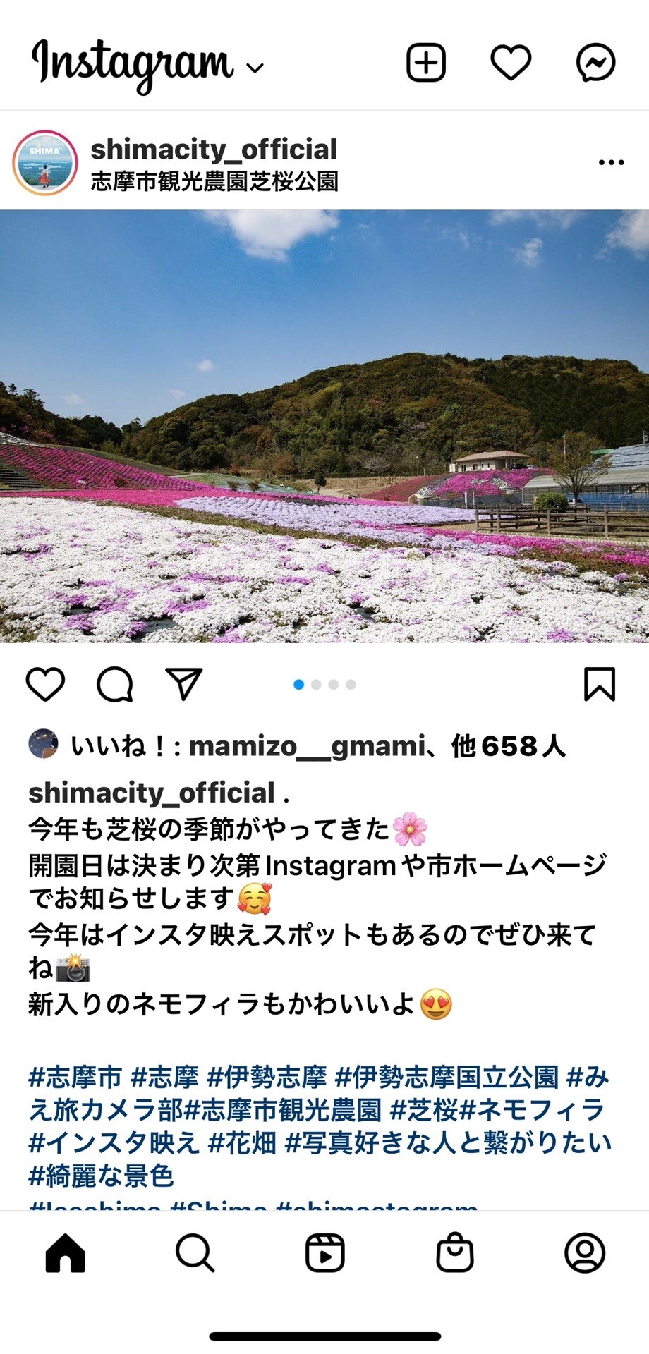 志摩観光農園の芝桜、開園日未定みたい😅... / chiiiyanさんのモーメント | YAMAP / ヤマップ