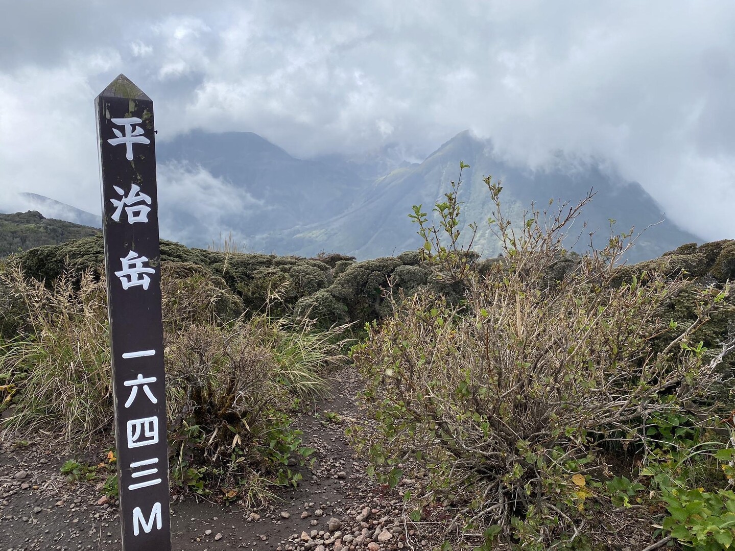 平治岳 / Sorailyさんの九重山（久住山）・大船山・星生山の活動データ | YAMAP / ヤマップ
