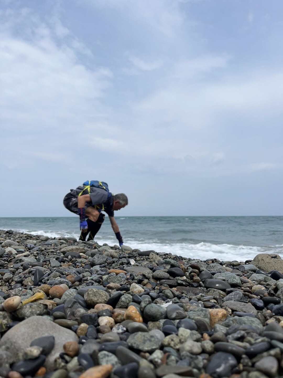 ヒスイ海岸海抜0mから山頂へ！大鷲山(1回)・丸山(1回) / ポンコツさんの黒菱山・初雪山・負釣山の活動データ | YAMAP / ヤマップ