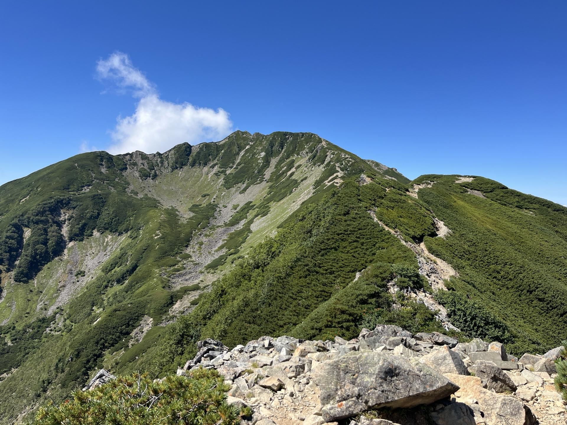 小仙丈ヶ岳・仙丈ヶ岳 / Moimoiさんの仙丈ヶ岳・伊那荒倉岳の活動データ | YAMAP / ヤマップ