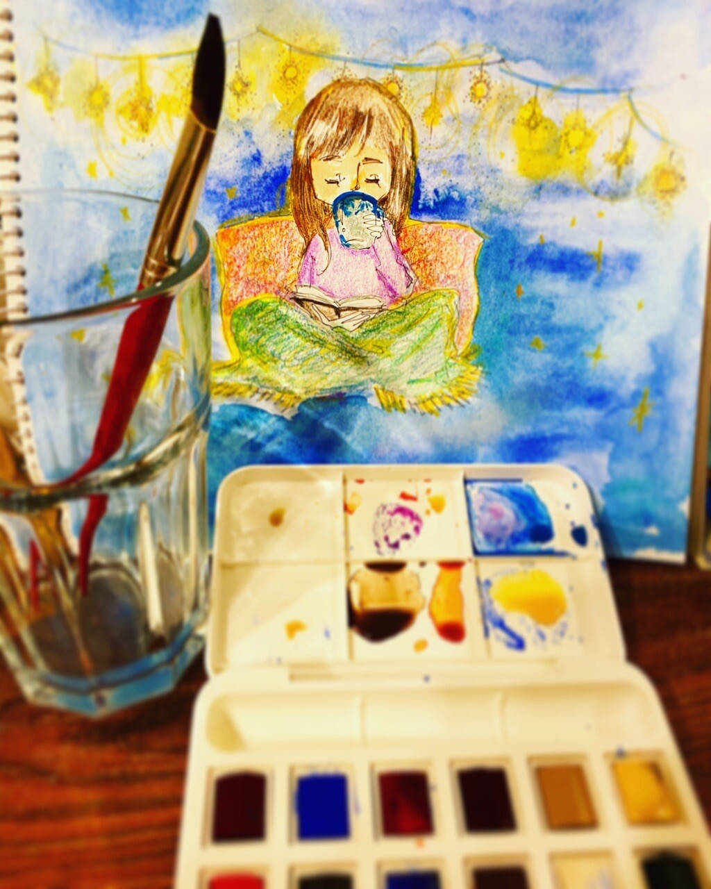 久しぶりの水彩（山と関係ないけど） R... / yocoさんのモーメント | YAMAP / ヤマップ