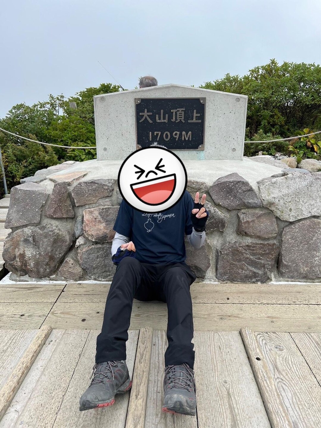 なんとか登頂出来たよ大山（弥山） / KOZO.Mさんの大山・甲ヶ山・野田ヶ山の活動日記 | YAMAP / ヤマップ