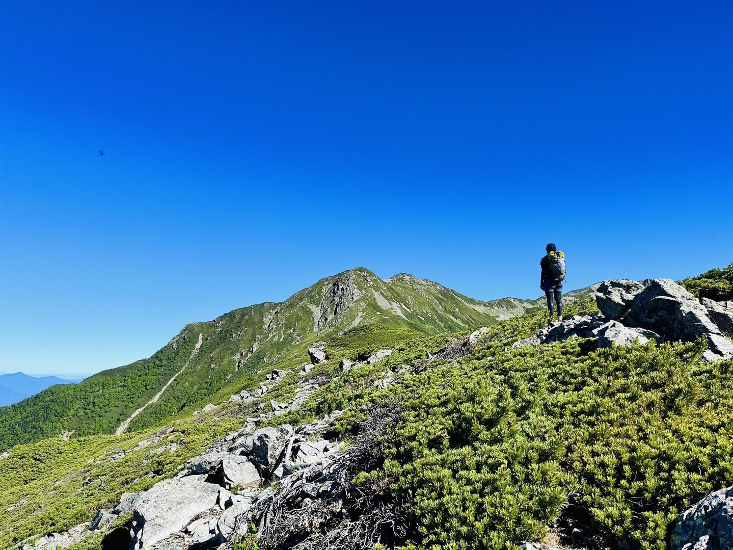 塩見岳・間ノ岳・仙丈ヶ岳 / muramiさんの塩見岳・権右衛門山・蝙蝠岳の活動データ | YAMAP / ヤマップ