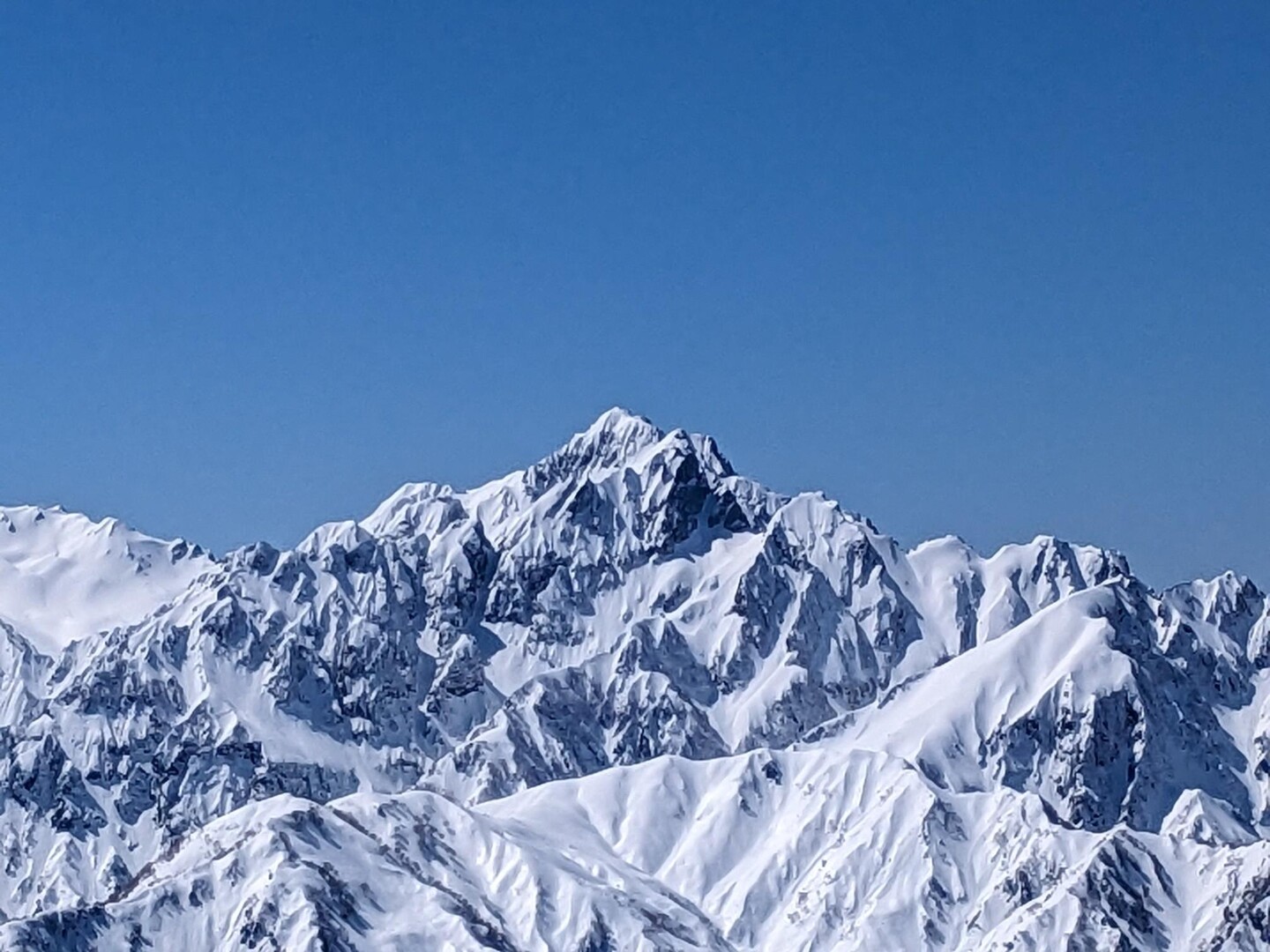 上信越de雪山納め1/3〜劔はん、ホンマ男前やで😍 / denaliさんの鹿島槍ヶ岳・五竜岳（五龍岳）・唐松岳の活動データ | YAMAP / ヤマップ