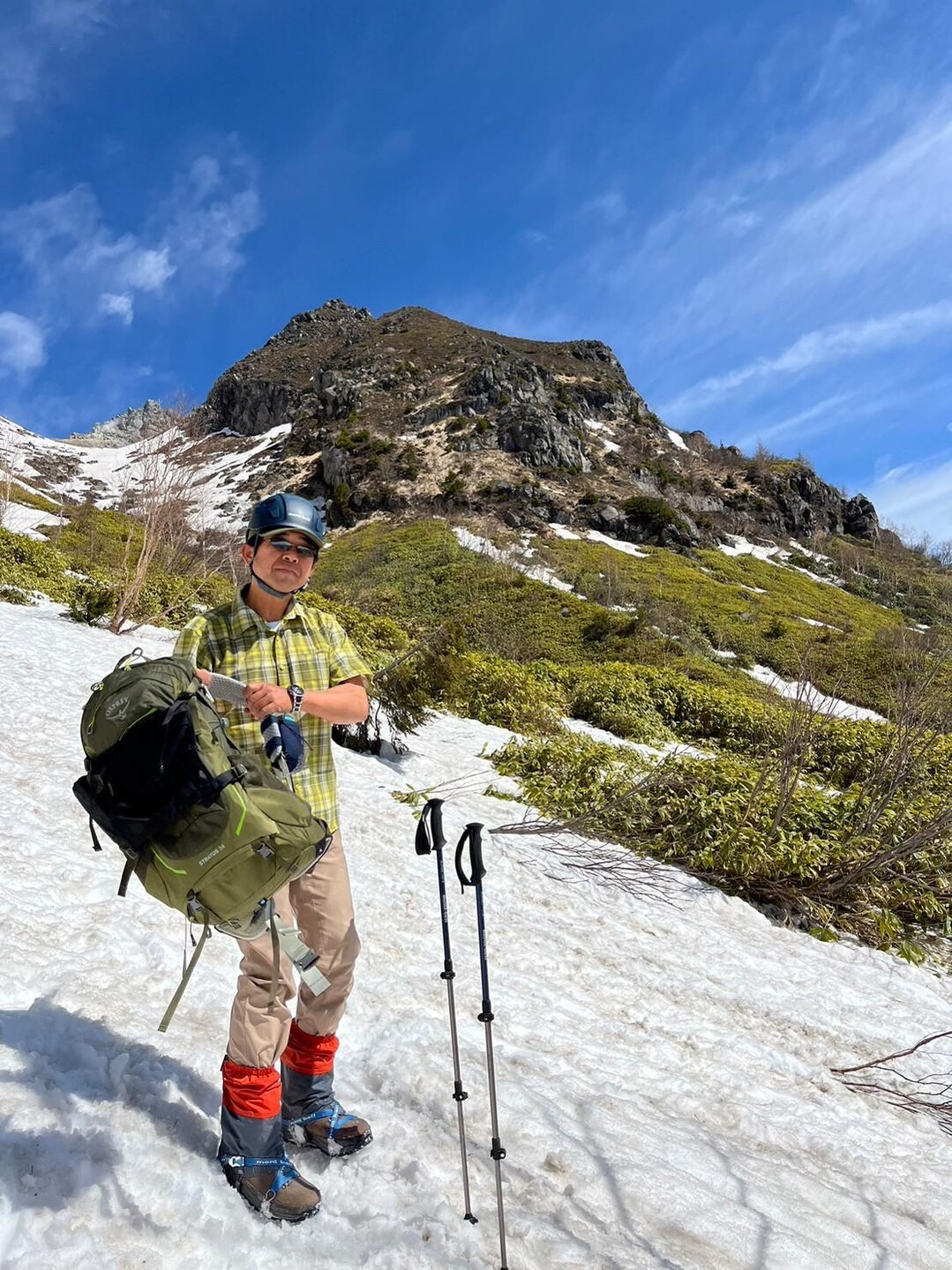 焼岳（北峰）雪渓で滑落事故あり💦 / ブースカさんの槍ヶ岳・穂高岳・上高地の活動データ | YAMAP / ヤマップ