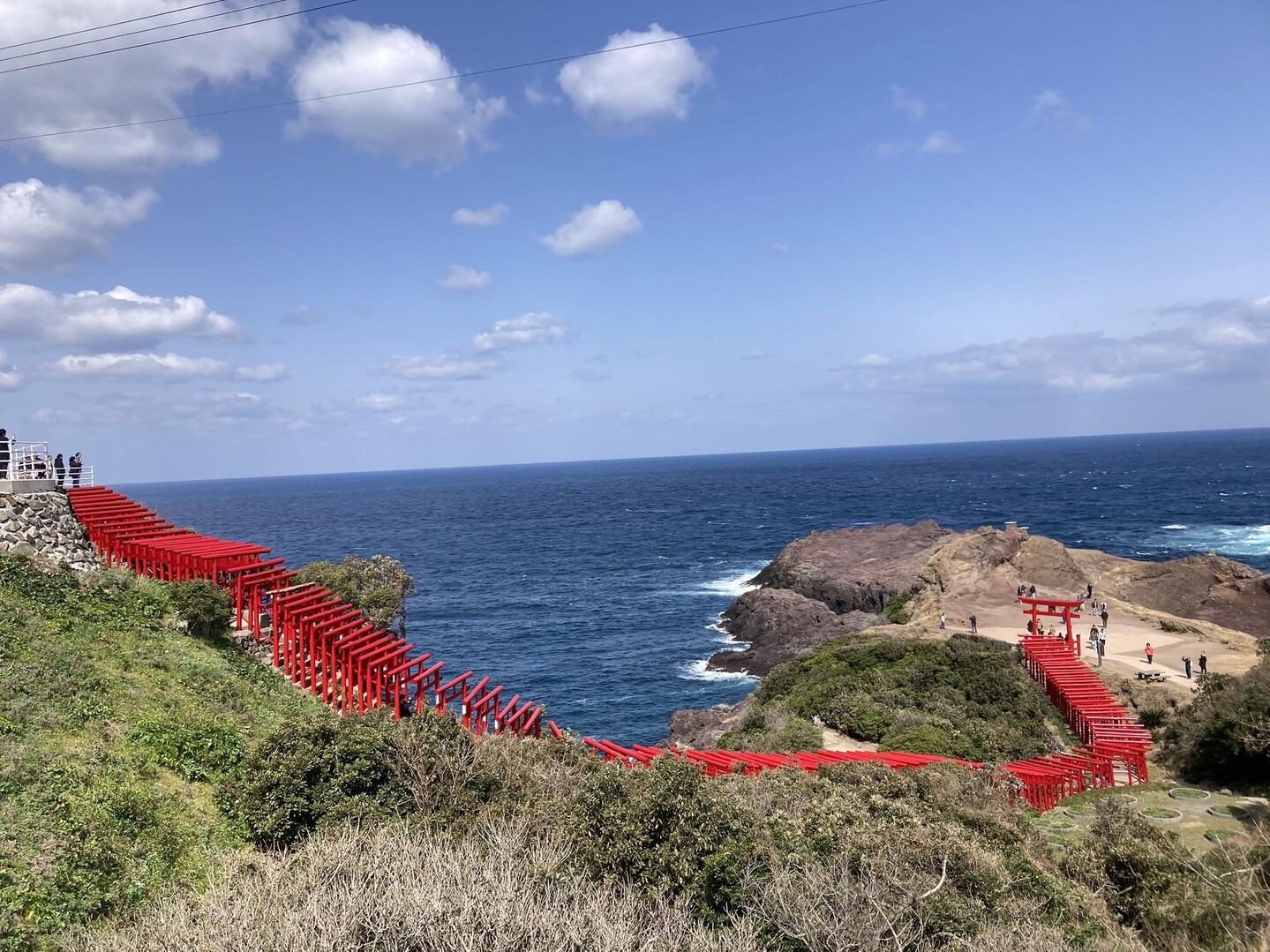 元乃隅神社&角島大橋＆日本海 小さな神社... / Hana Hana さんのモーメント | YAMAP / ヤマップ