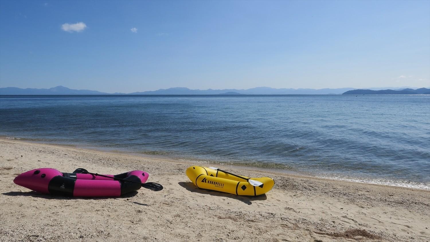 琵琶湖で友人と水遊び! なんと友人のパッ... / k (hobo)さんのモーメント | YAMAP / ヤマップ