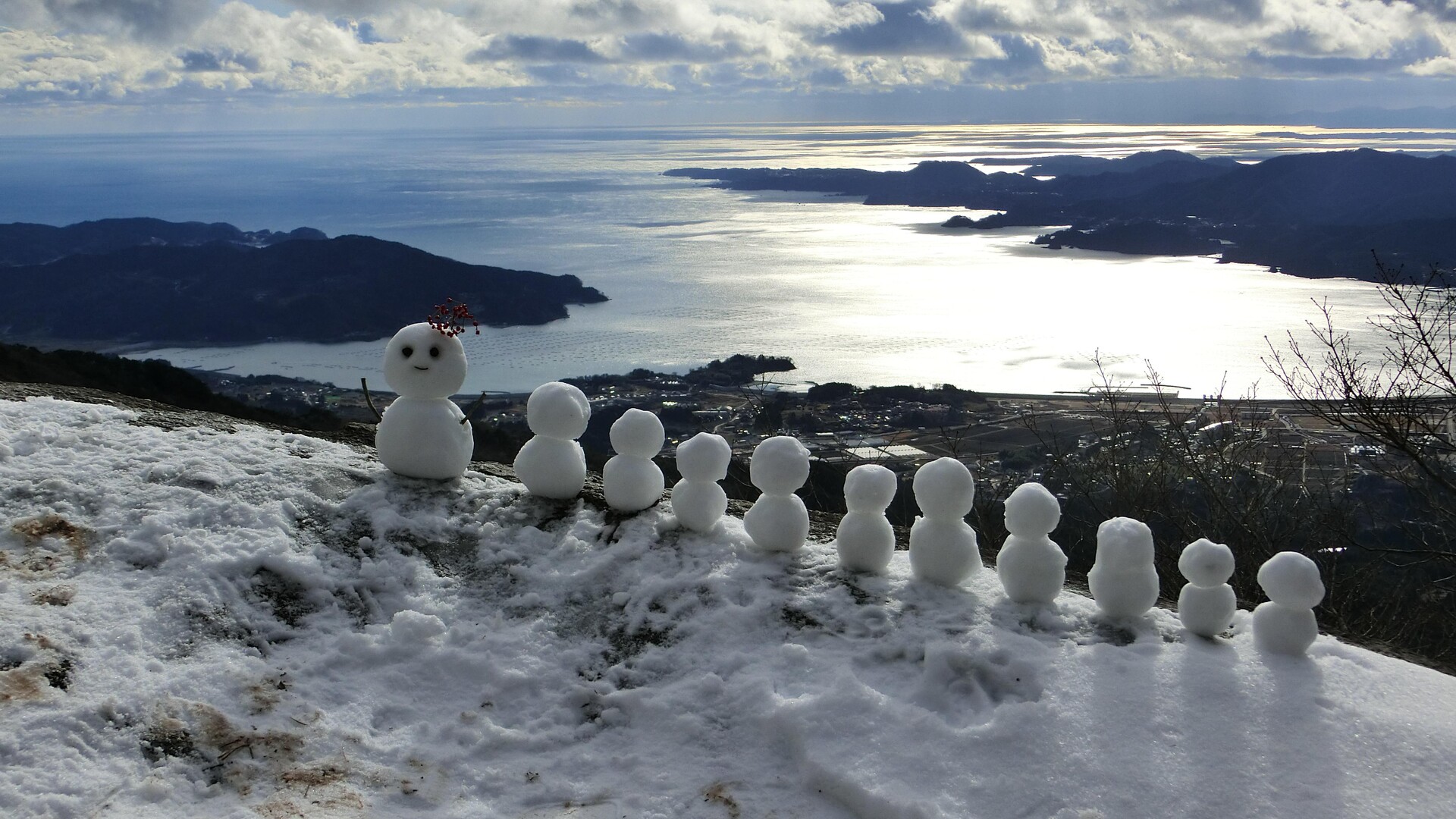 ★氷上山★まわり石が一気に賑やかに😁 🗻🚶‍♂️⛄ / まさくんさんの氷上山の活動データ | YAMAP / ヤマップ