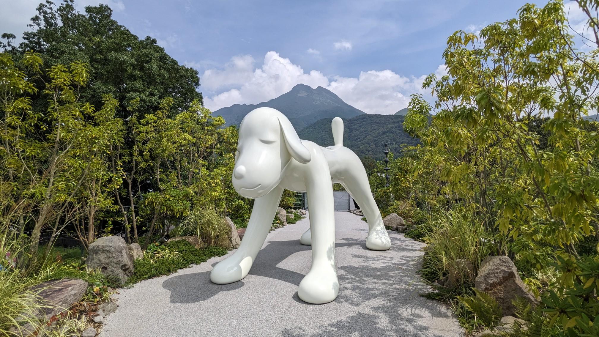由布岳〜奈良美智Your Dog〜 / だいさんの由布岳・鶴見岳の活動日記 | YAMAP / ヤマップ
